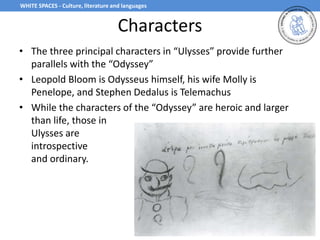 James Joyce, Dubliners and Ulysses.ppt ! | PPTX