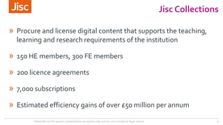 The Jisc Collections model licence | PPT