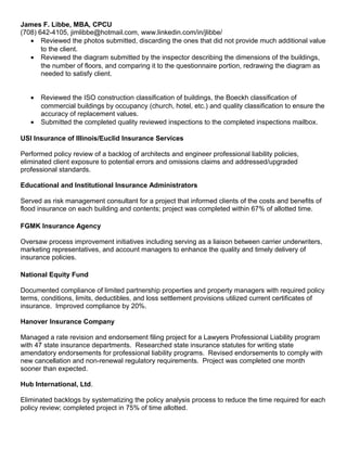 James libbe resume 2.17.18