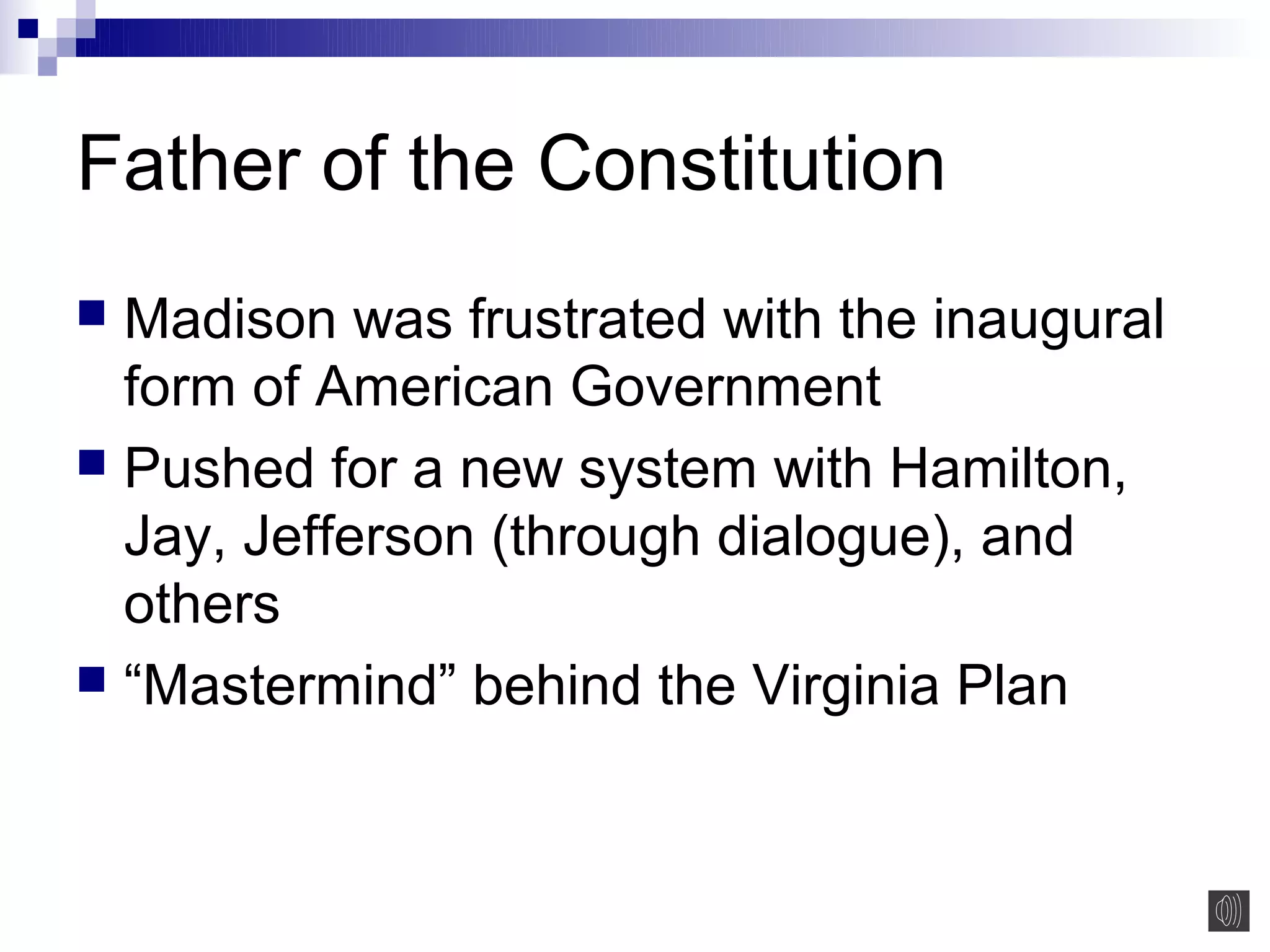 James madison | PPT