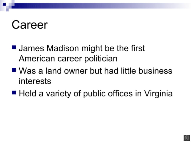 James madison | PPT