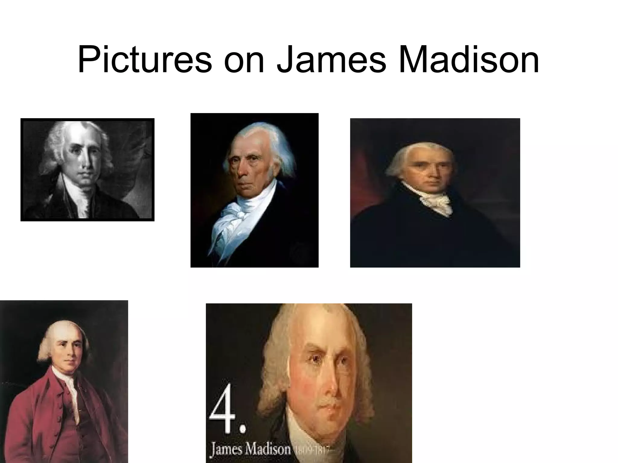 James madison | PPT