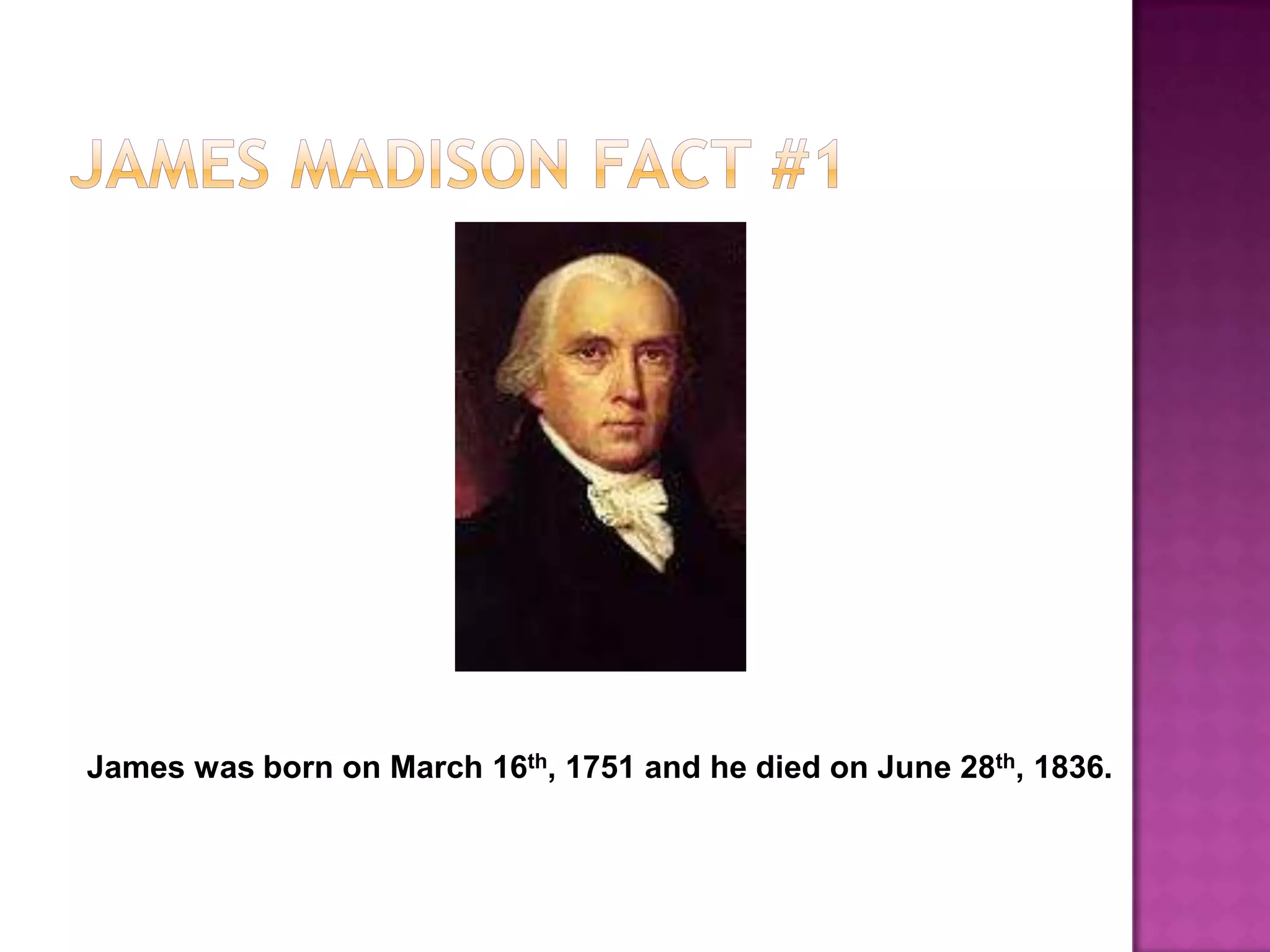 James madison | PPTX