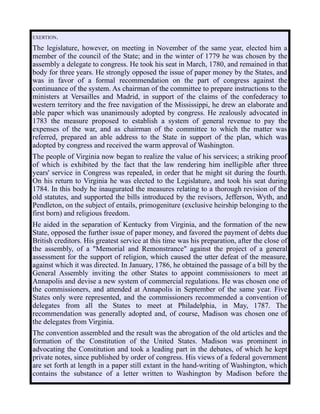 James Madison, A Short History | PDF