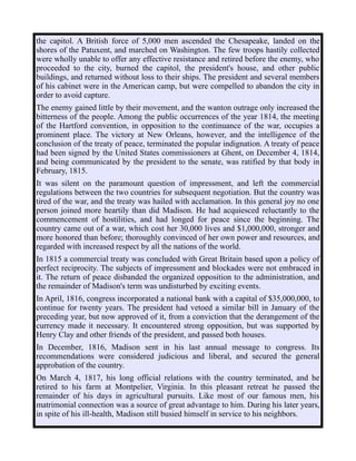 James Madison, A Short History | PDF