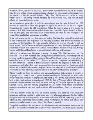 James Madison, A Short History | PDF