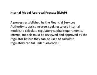 JAMES OKARIMIA SOLVENCY II FOR DUMMIES PRESENTATION | PPT