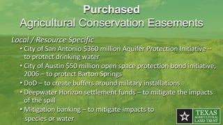 Introduction to Conservation Easements | PPTX | Land and Farms | Real ...