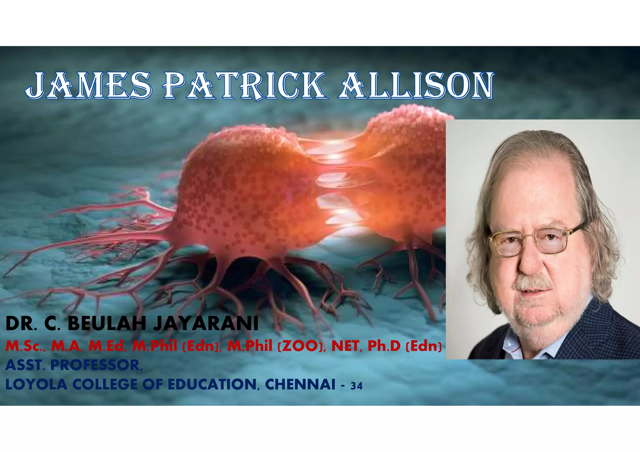 James patrick allison | PPT