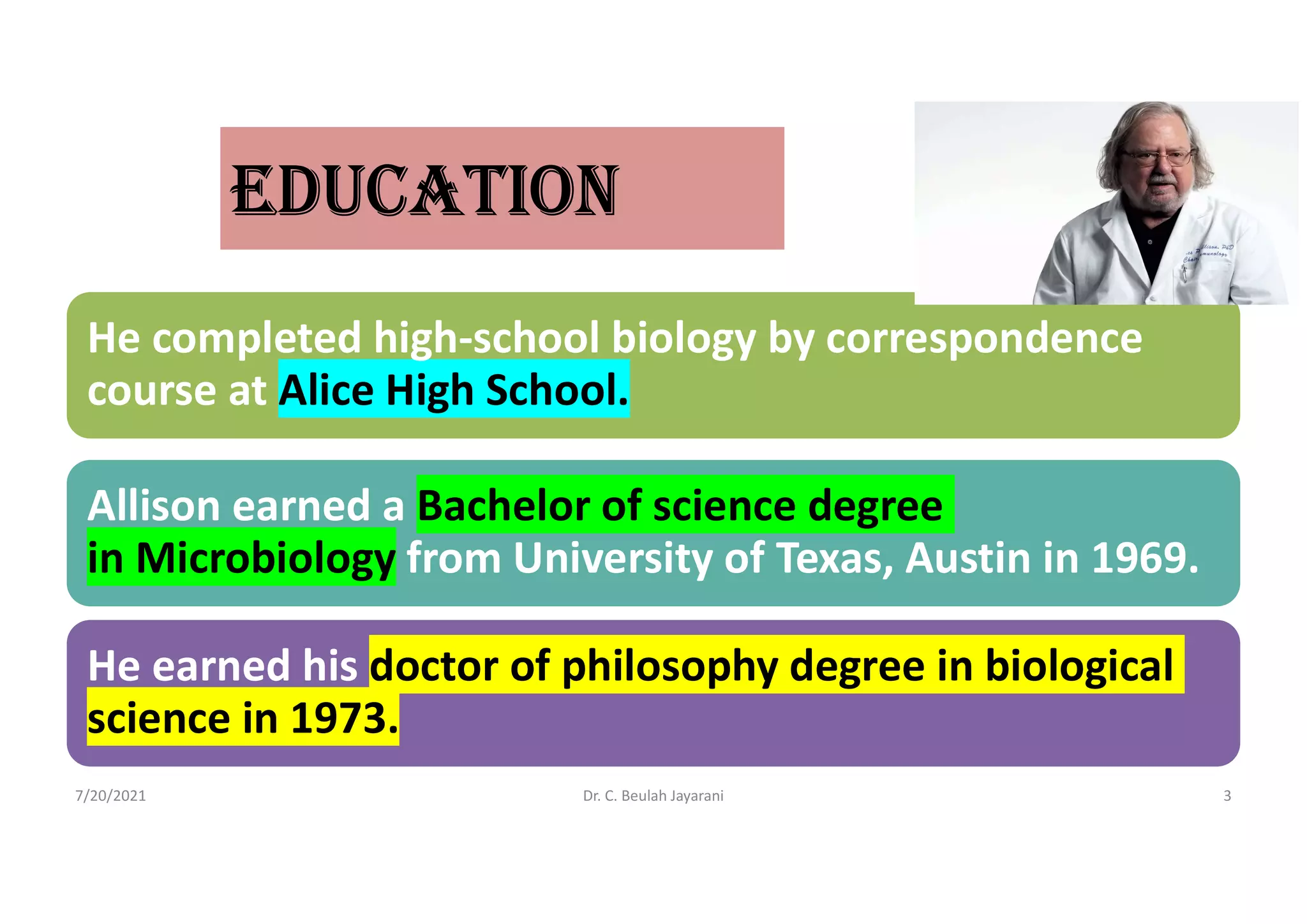 James patrick allison | PDF