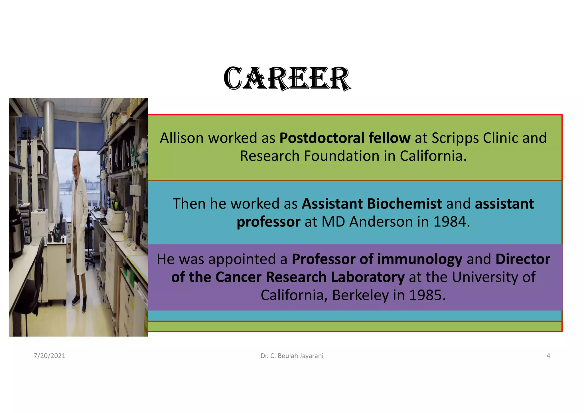 James patrick allison | PDF