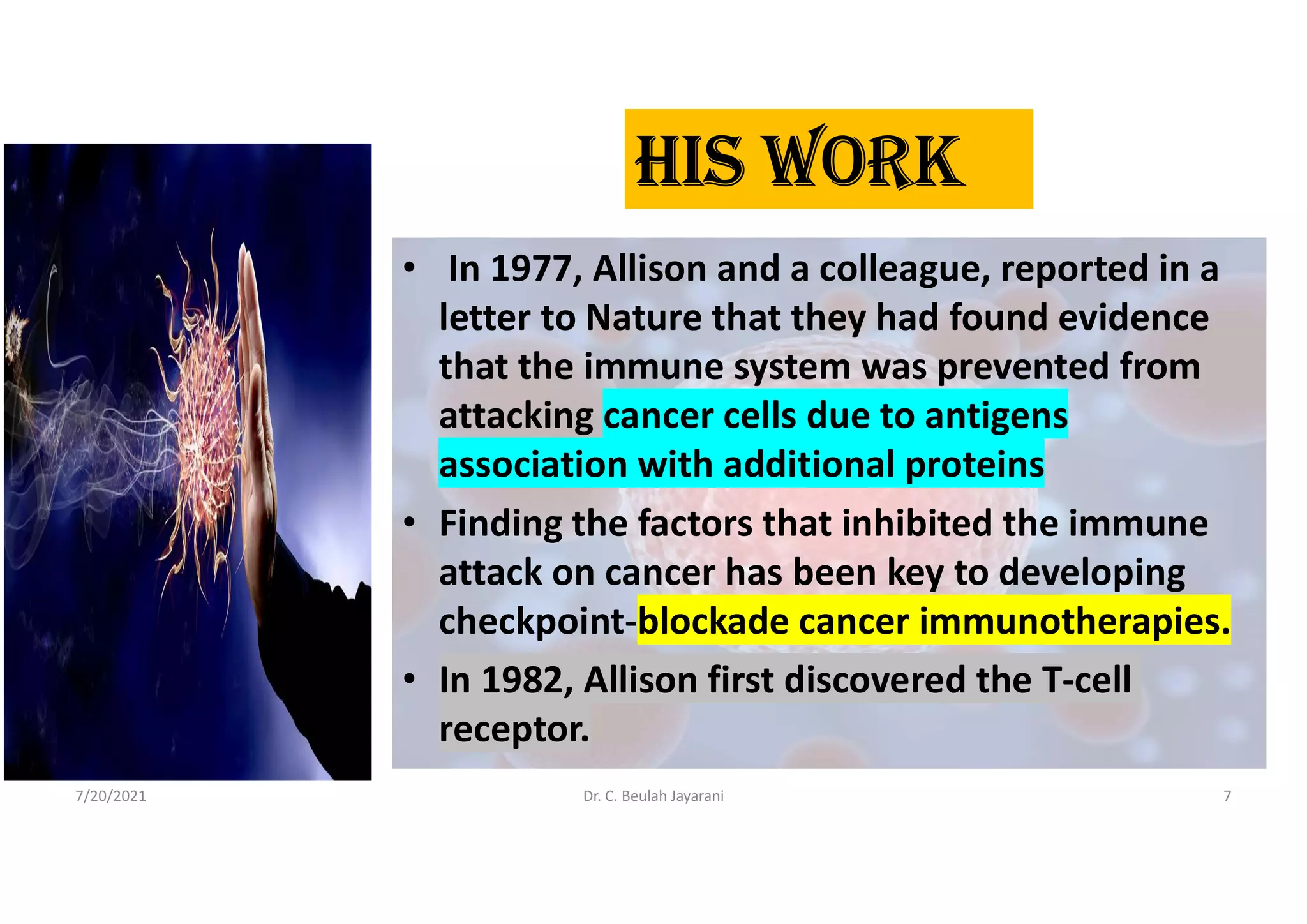 James patrick allison | PDF