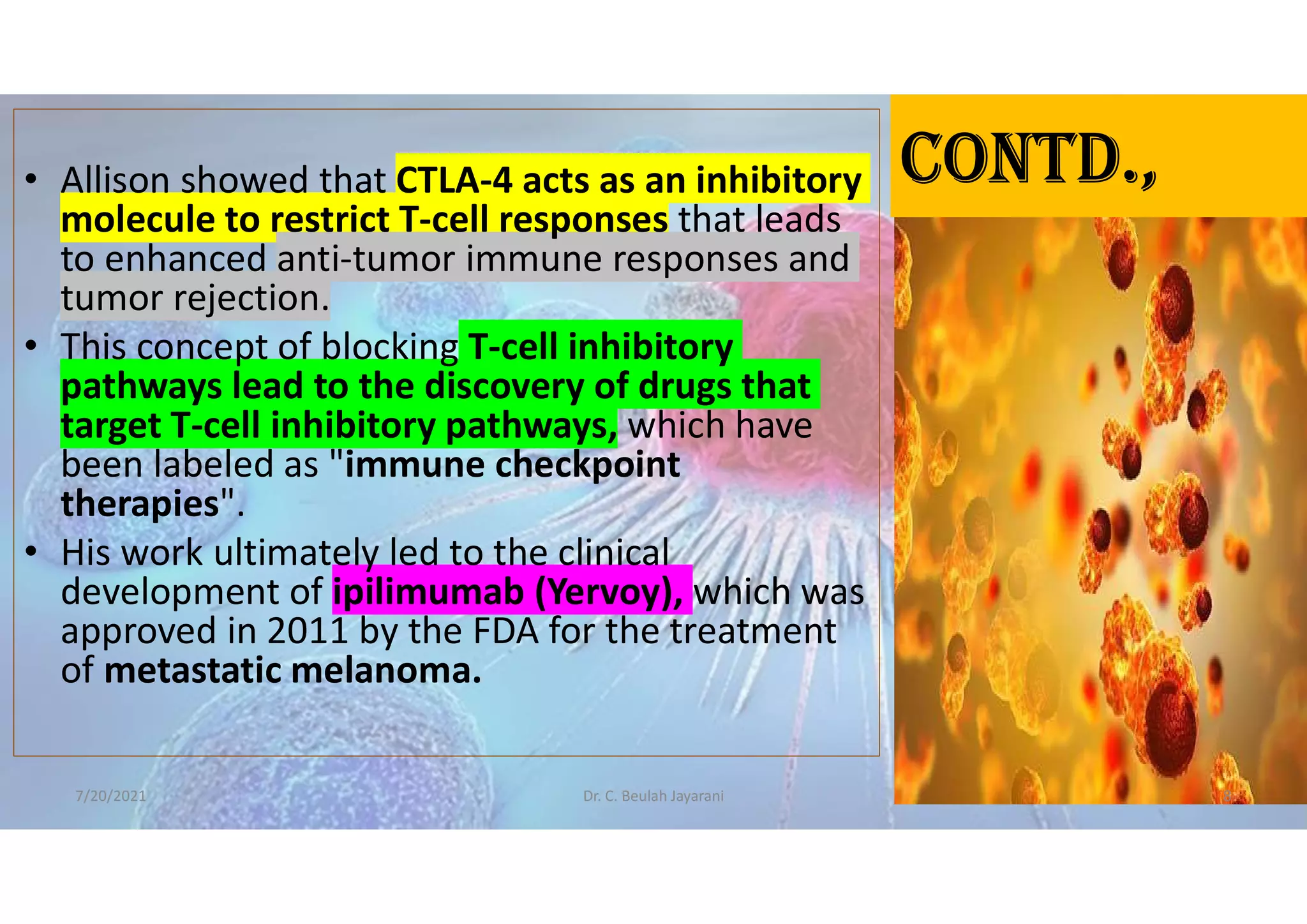 James patrick allison | PDF