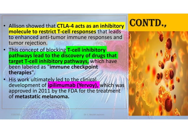 James patrick allison | PPT