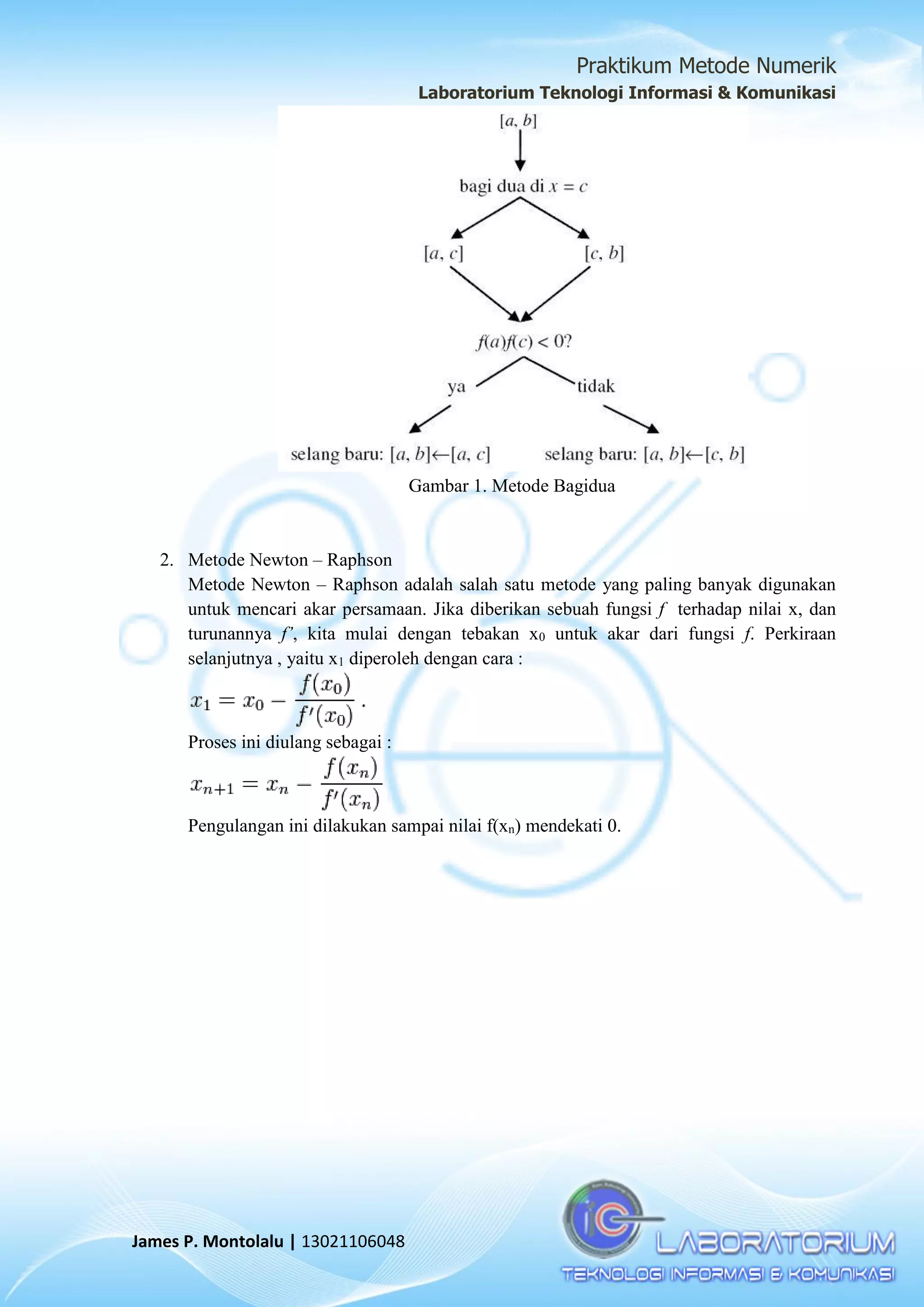 James philip montolalu 13021106048 | PDF