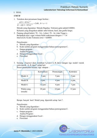 James philip montolalu 13021106048 | PDF