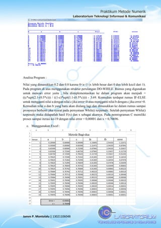 James philip montolalu 13021106048 | PDF