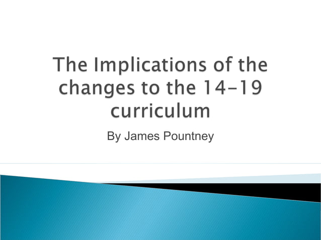 PGCE Interview Presentation | PPT