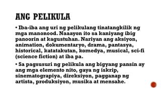 JAMES PPT. WIKA SITWASYONG DULA AT PELIKULA | PDF
