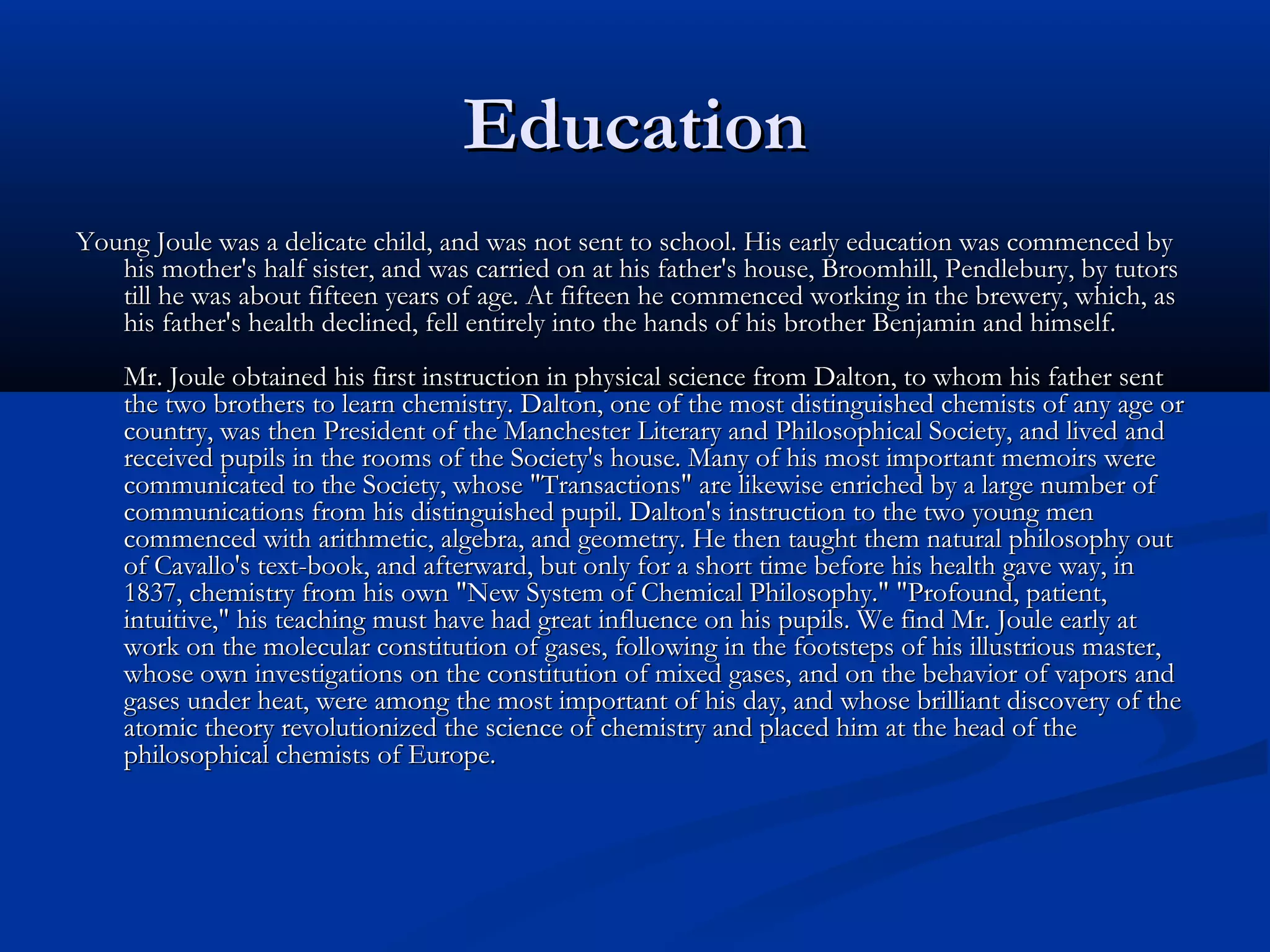 James prescott joule | PPT