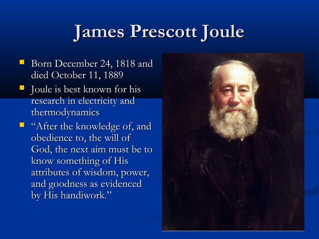 James prescott joule | PPT