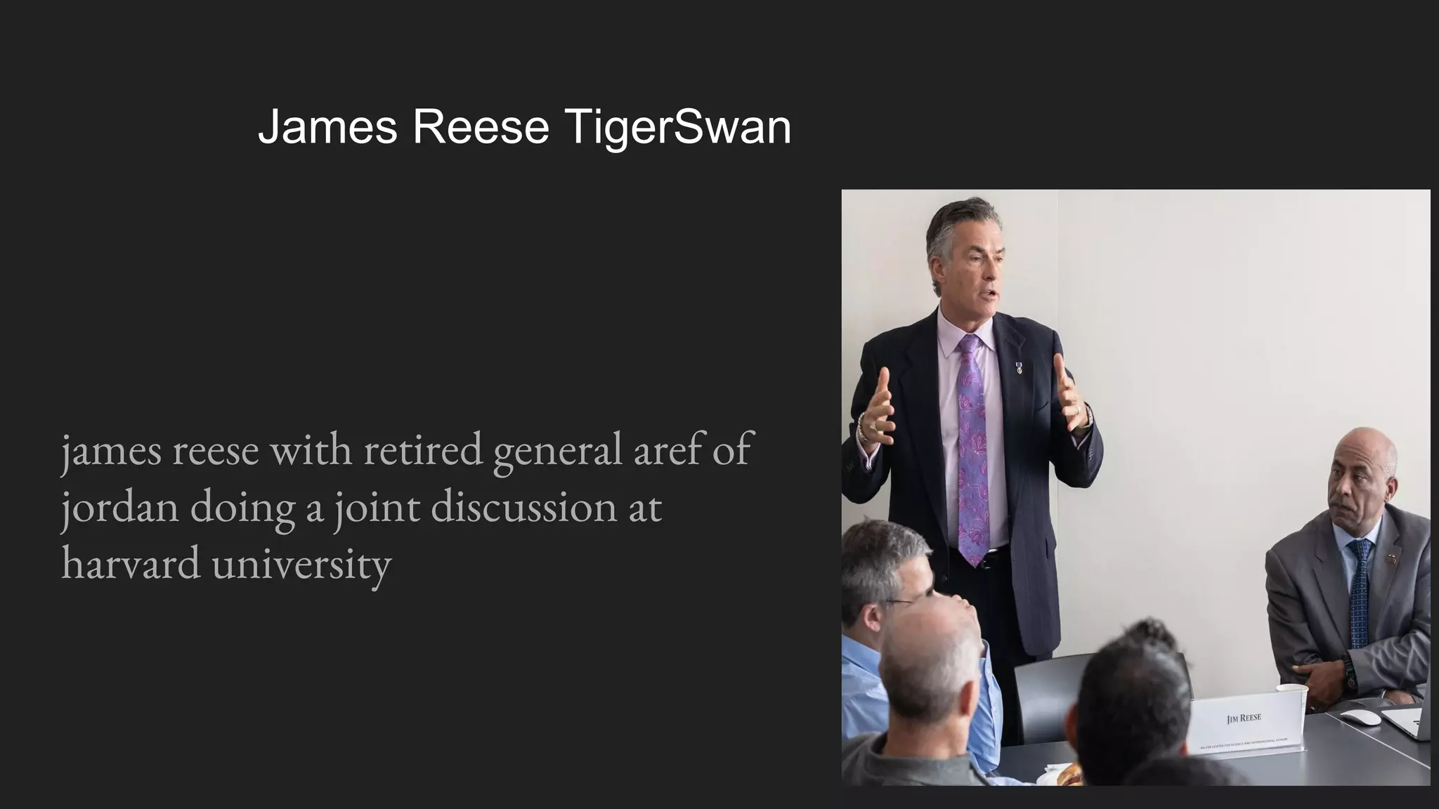 James reese tiger swan ceo crossing the krg syria vehicle bridge | PDF