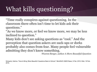 Inquiring Minds Want to Know: How to Use the Question Formulation ...