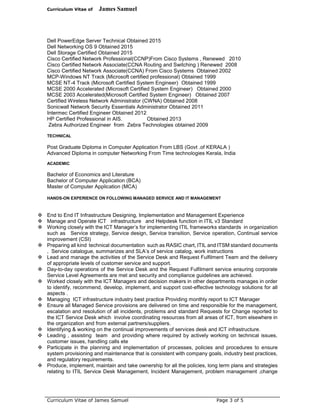 James resume 2017 updated | PDF