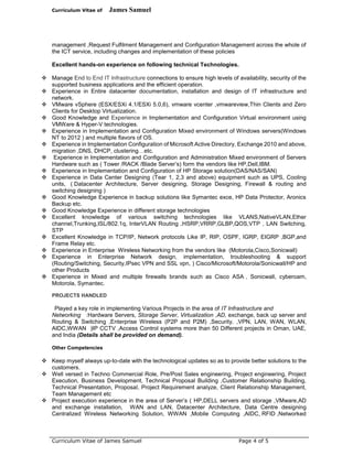 James resume 2017 updated | PDF
