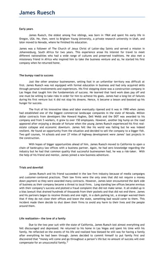 James Ruesch | PDF