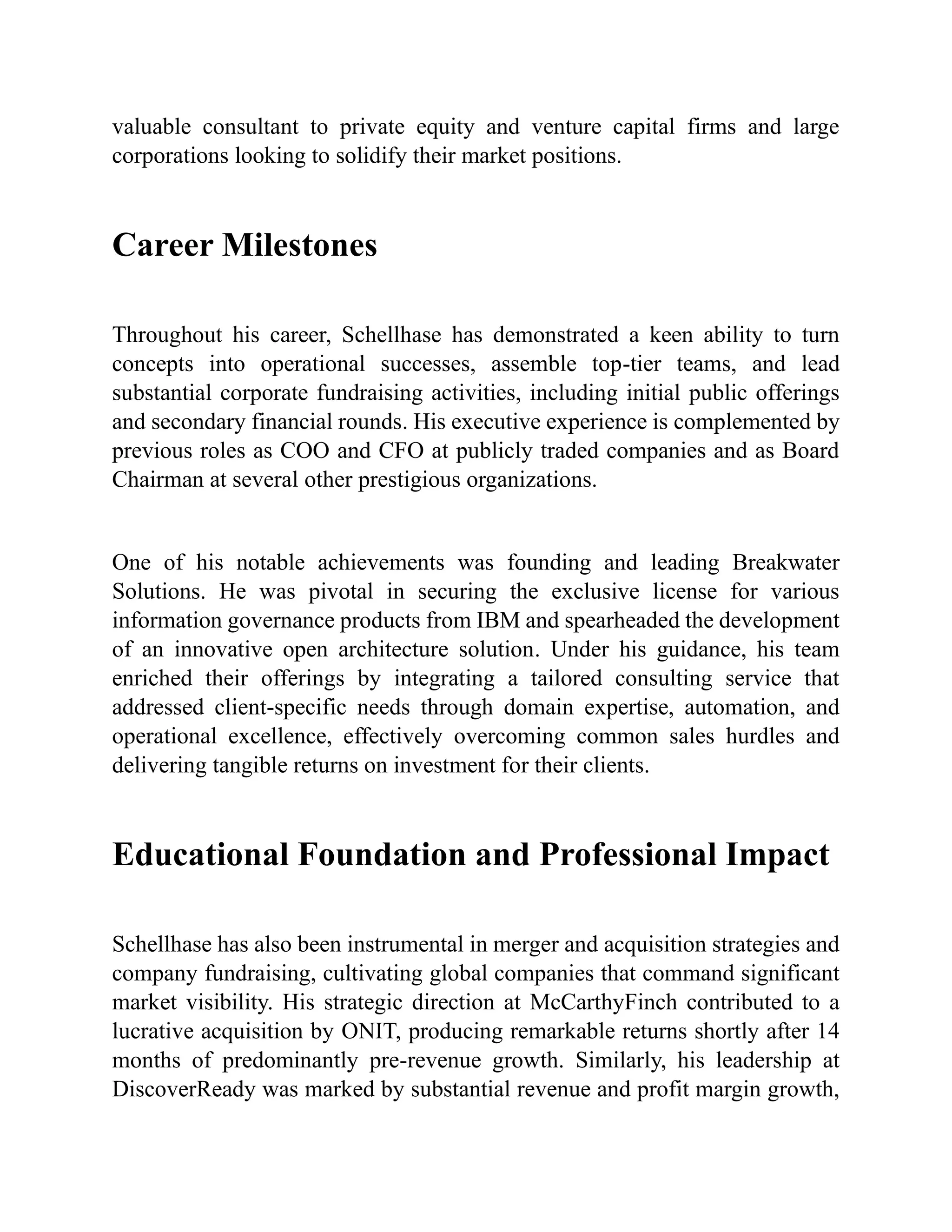 James Schellhase | CEO,COO, and CFO |biography.pdf