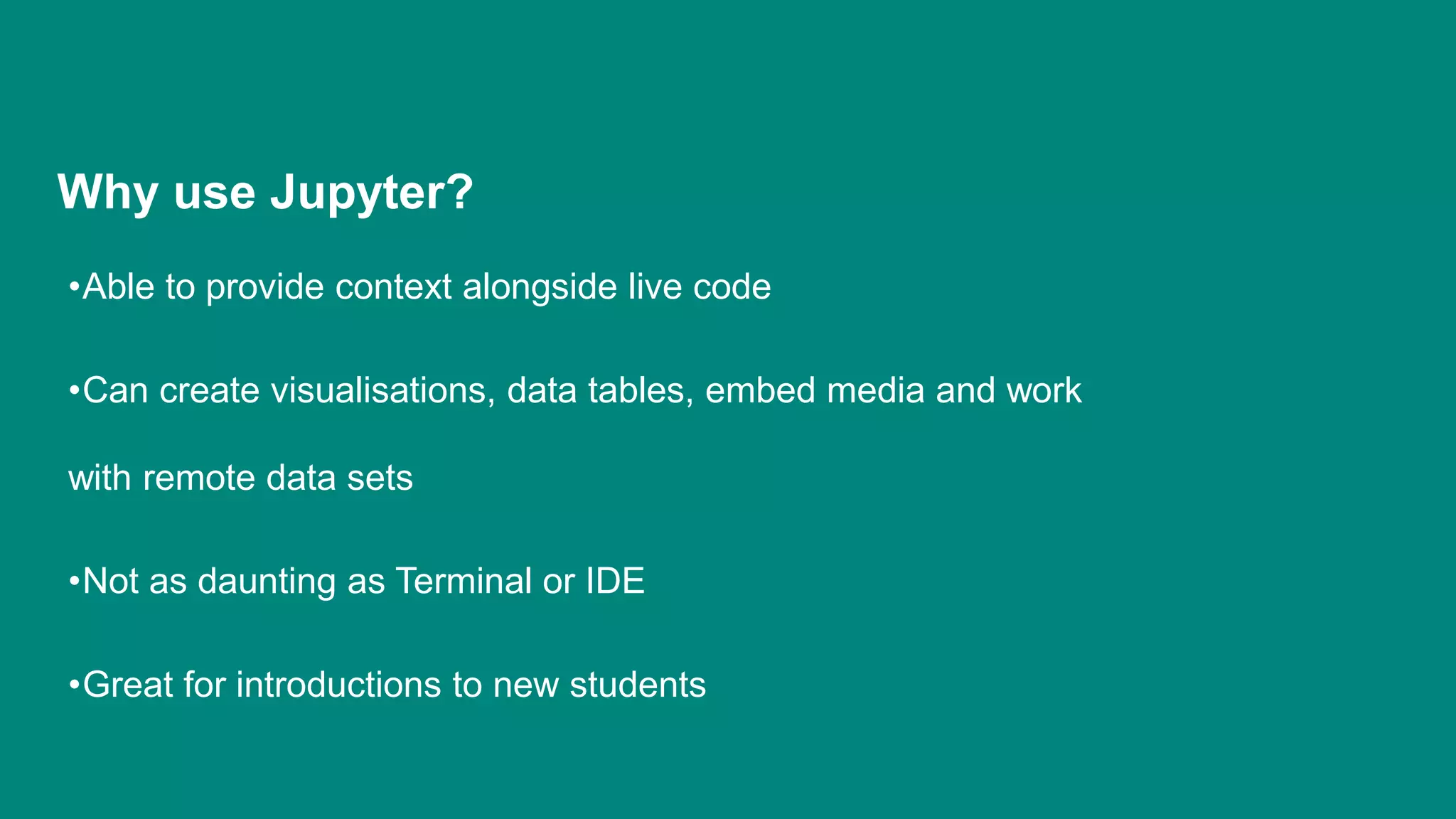 An Introduction To Jupyter Notebooks And The Noteable Service Pptx