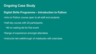 An introduction to Jupyter notebooks and the Noteable service | PPTX