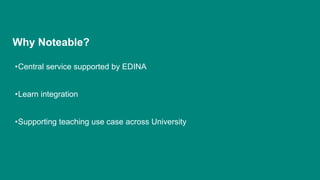 An introduction to Jupyter notebooks and the Noteable service | PPTX