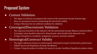 Review of Measurement Validity: A Shared Standard for Qualitative and ...