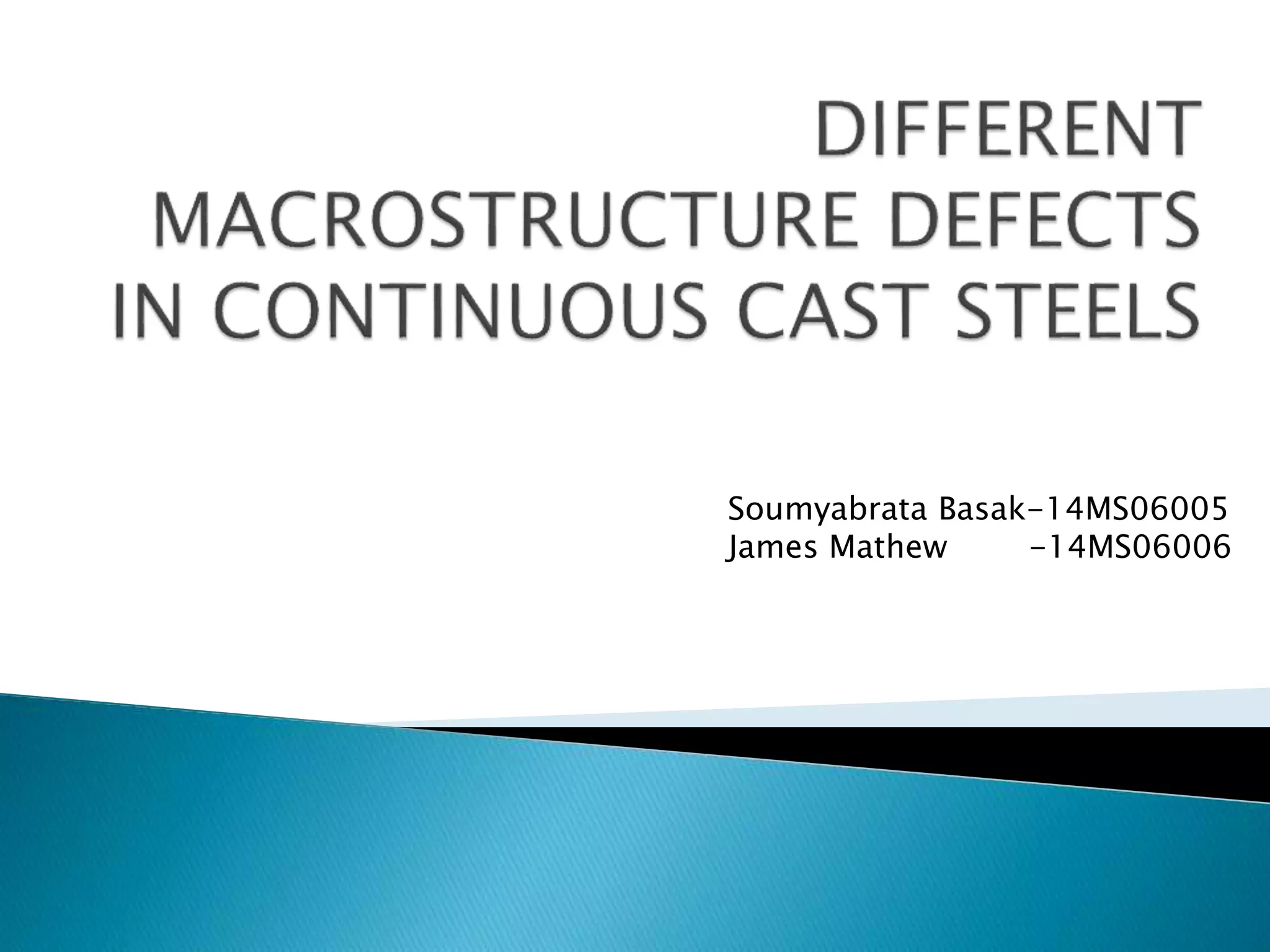 Continuous Casting Steel | PPTX