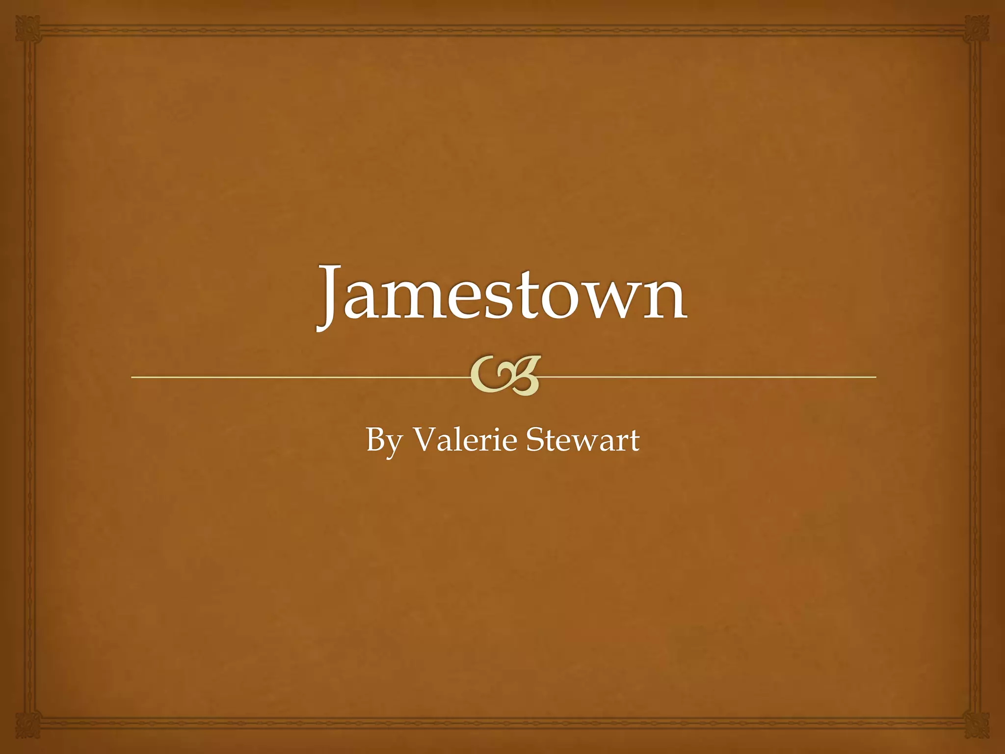 Jamestown | PPTX