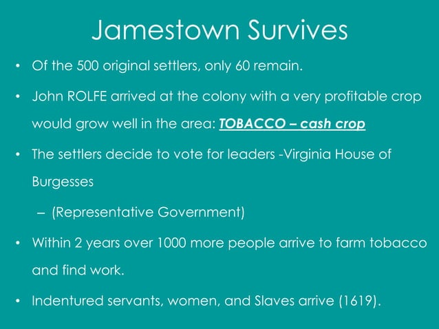 Jamestown 1607 | PPTX