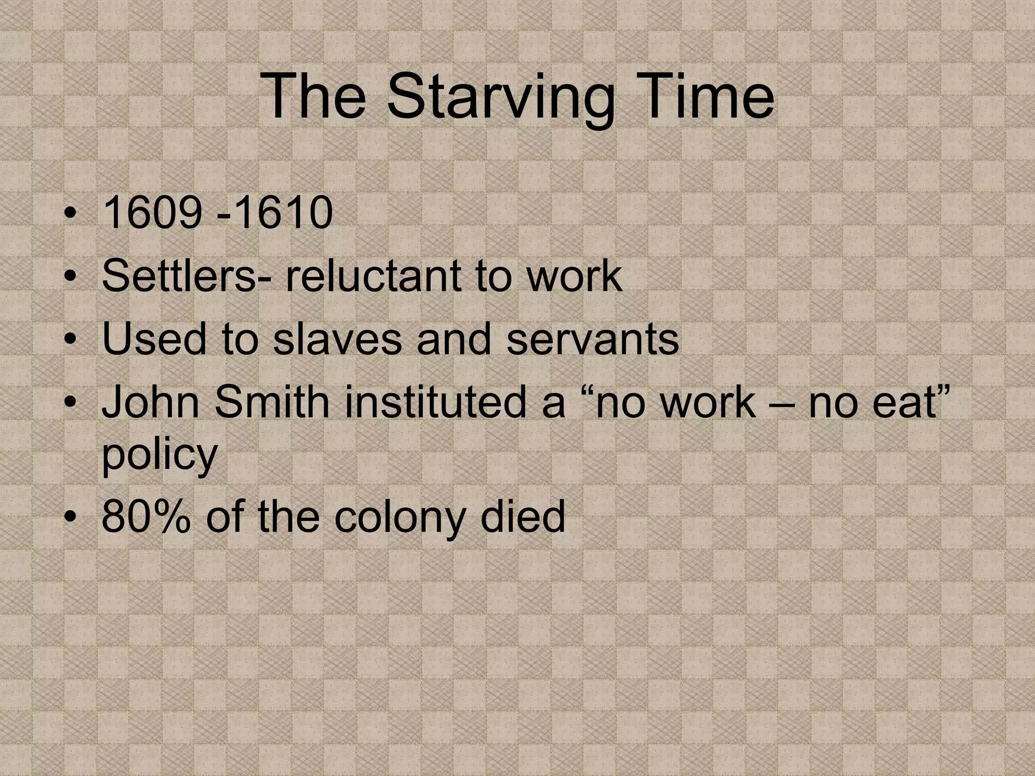 Jamestown And John Smith | PPT