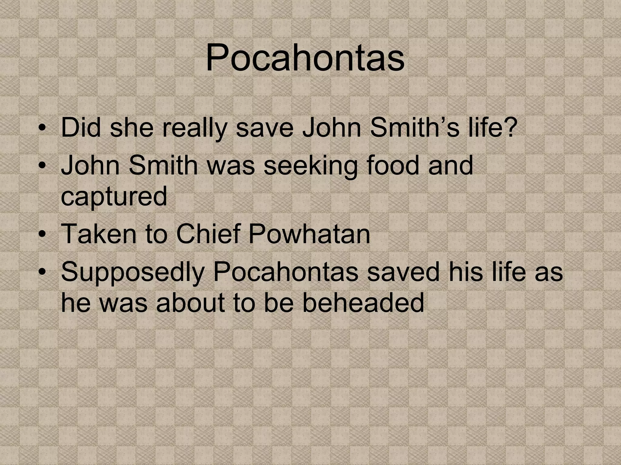 Jamestown And John Smith | PPT
