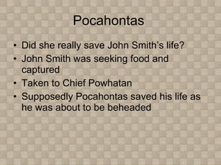 Jamestown And John Smith | PPT