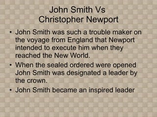 Jamestown And John Smith | PPT