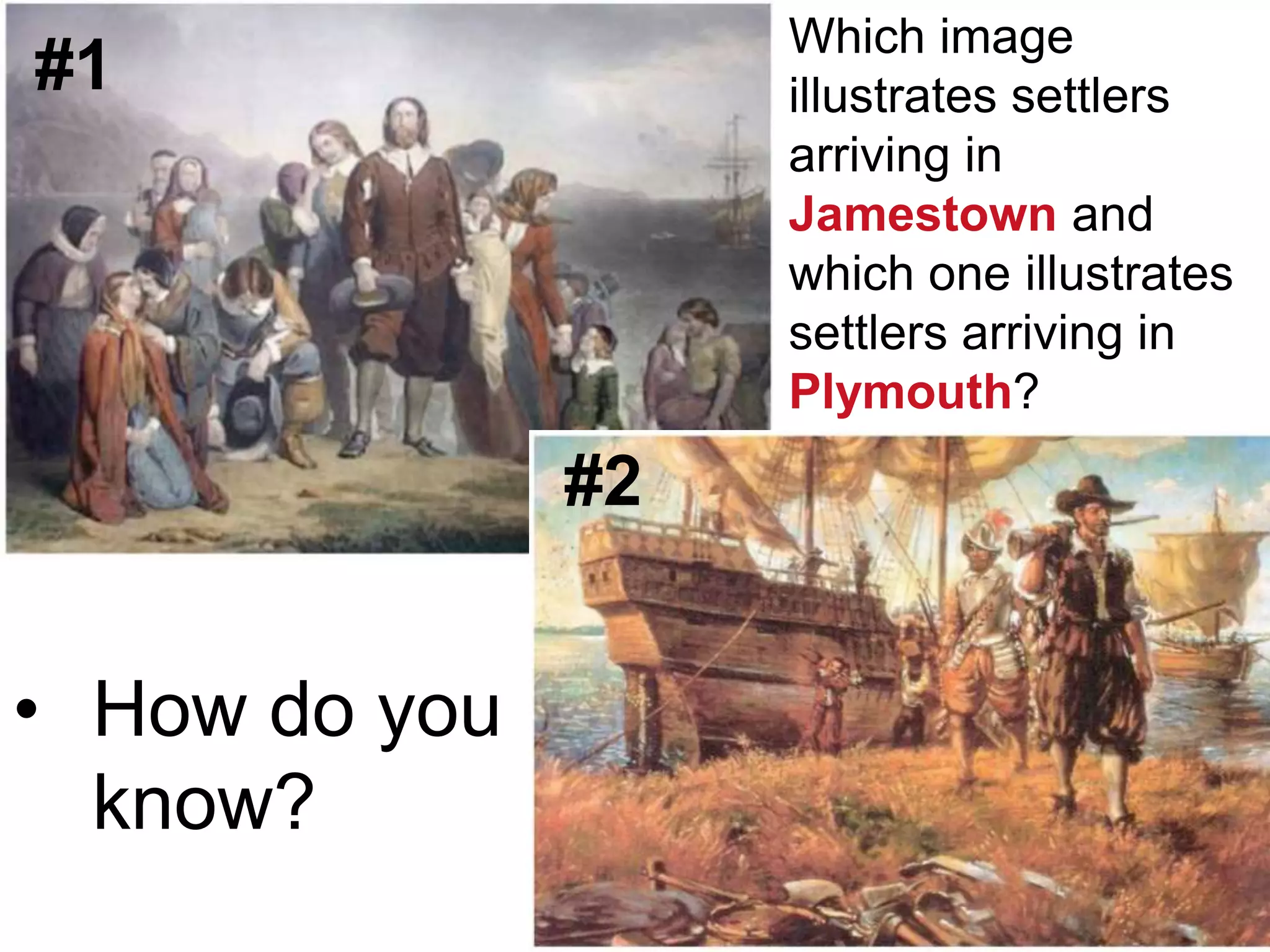 Jamestown&Plymouth | PPTX