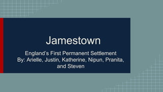 Jamestown Powerpoint | PPT