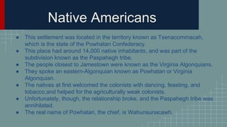 Jamestown Powerpoint | PPT