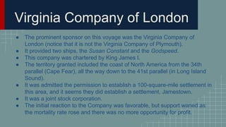 Jamestown Powerpoint | PPT