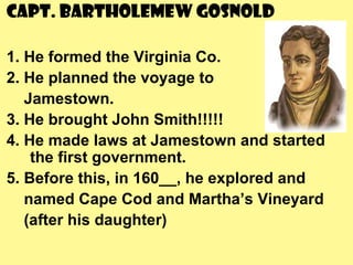 Jamestown video | PPT | North America Travel | Travel Locations