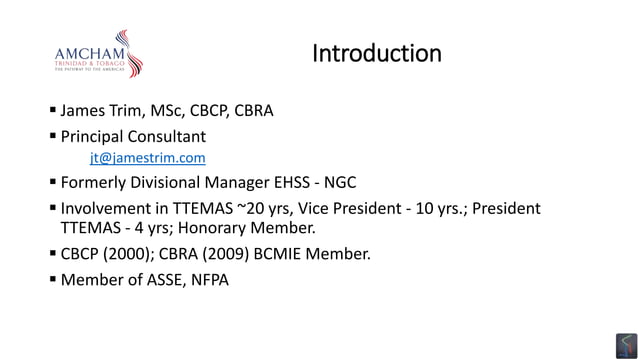 James Trim - Business Continuity Management.pptx