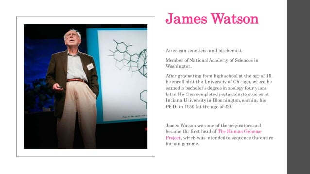 James Watson and Francis Crick - famous scientists | PPTX
