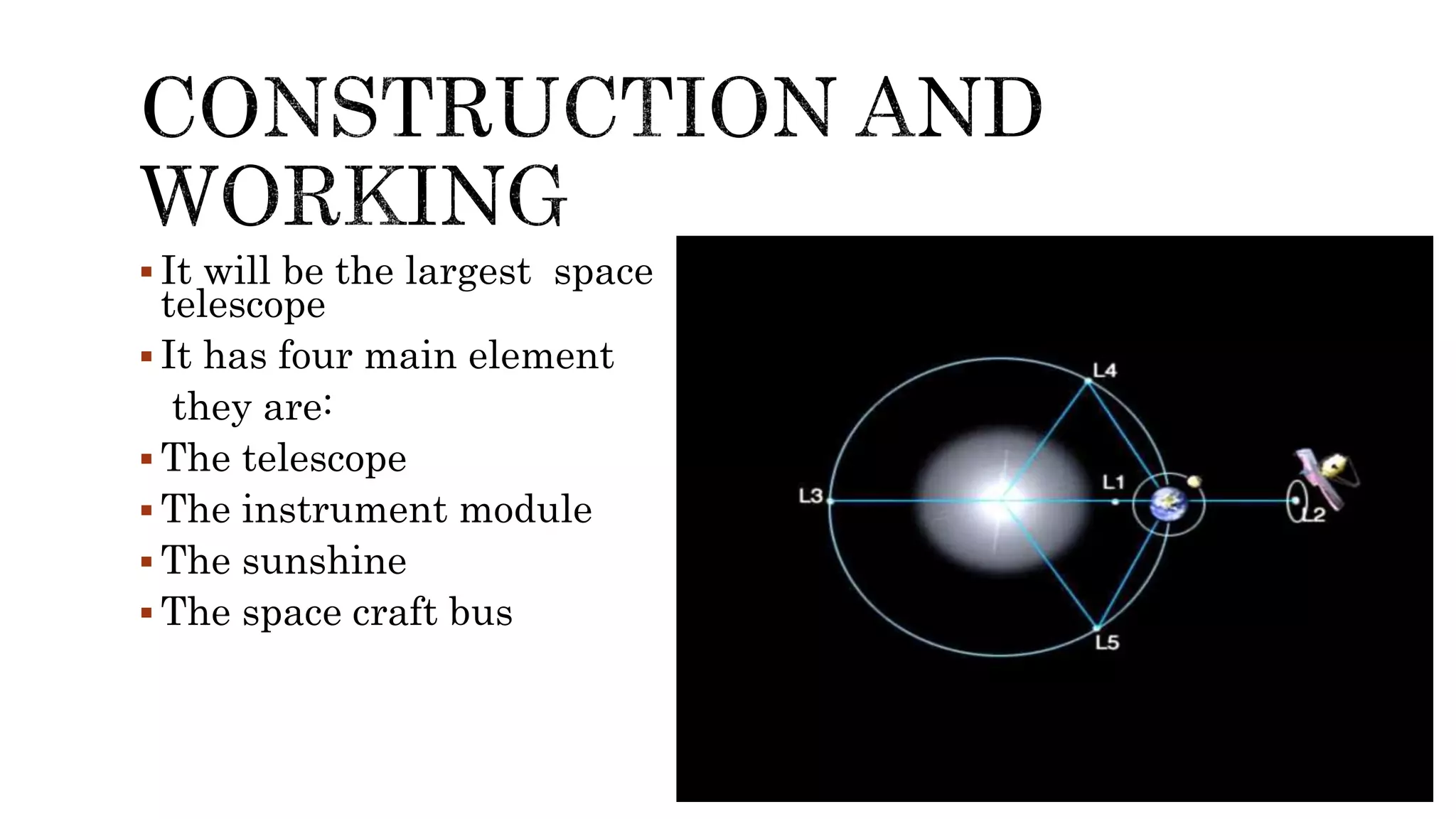 James webb sapce telescope.pptx